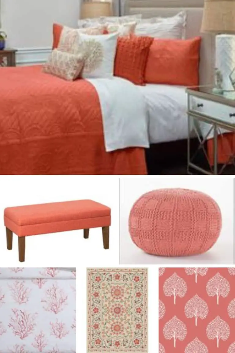 Refresh Your Bed and Bath with Everyone’s New Fave Coral Peach Color