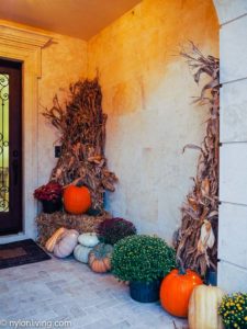 Get The Look: A Chic Halloween Entryway With Lighted Halloween Decor